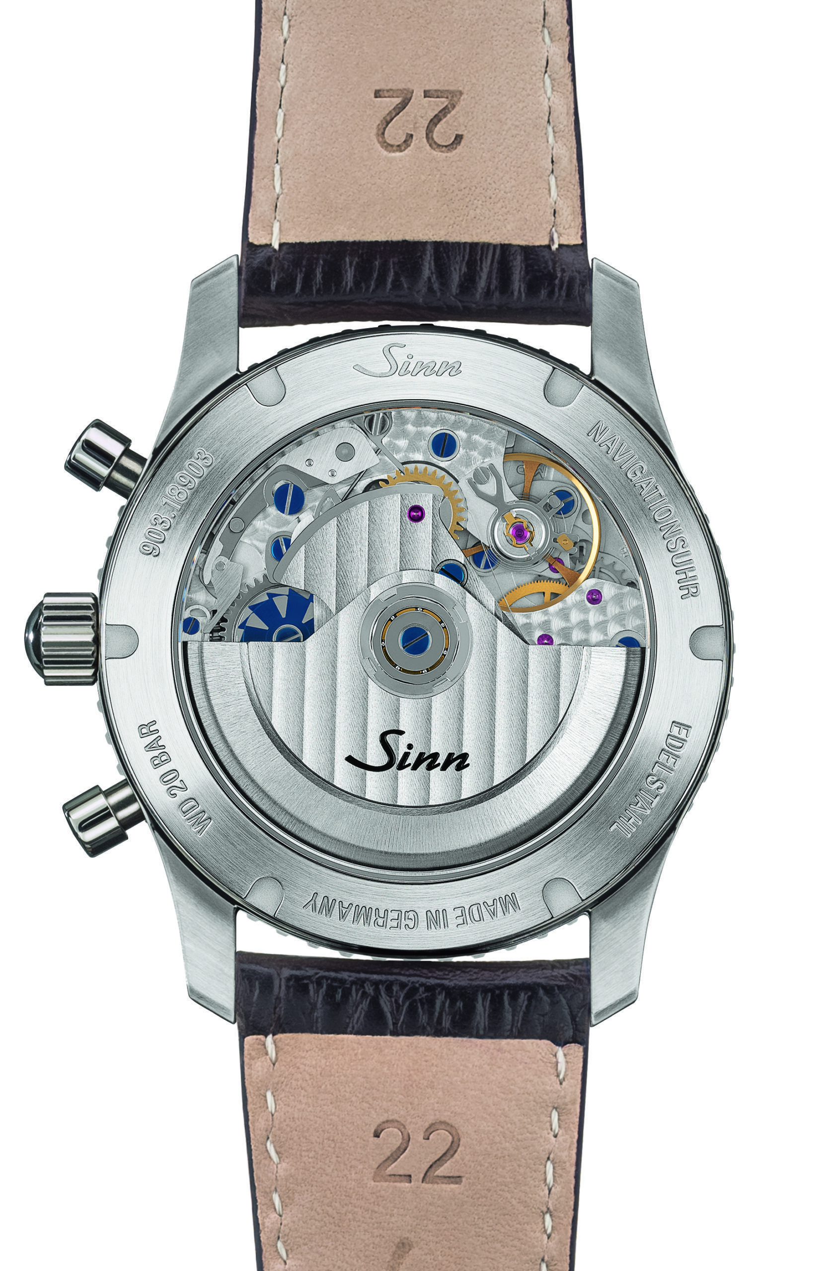 Sinn ジン 903.St.II 腕時計 メンズ Instrument Chronographs インストゥルメント クロノグラフ ...